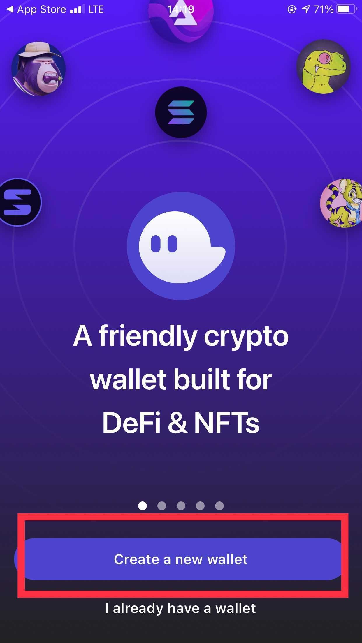 How To Create a Phantom wallet on mobile devices